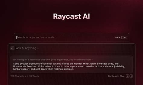即刻精选 On Twitter Raycast Ai 正式向所有人公开，同时发布的还有raycast Pro订阅服务每月8美元，主要的功能