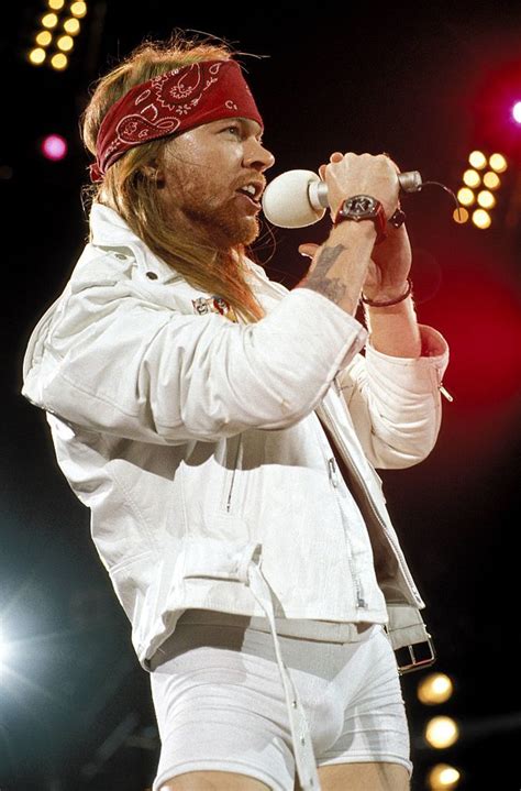 United Kingdom April 20 Wembley Stadium Photo Of Axl Rose And Guns N