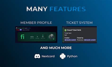 Create Any Custom Discord Bot Using Python By Flewmo Fiverr