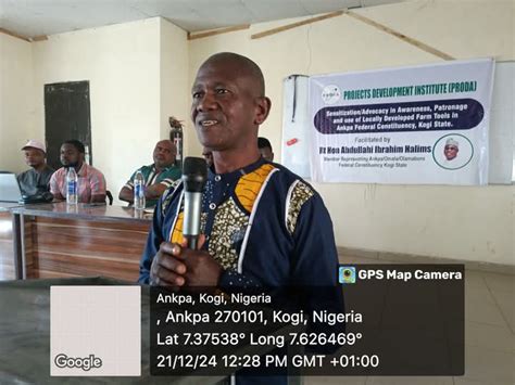 Halims Trains Constituents On Locally Developed Farm Tools Declares