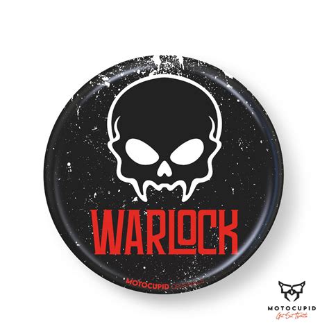 Warlock Pin Badges Motocupid