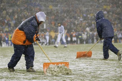 What Happens When Football Fields Freeze