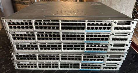 CISCO CATALYST X UPOE NETWORK SWITCHES Earl S Auction Company
