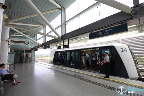 Punggol Mrtlrt Station Pglrt Platform 1 Land Transport Guru