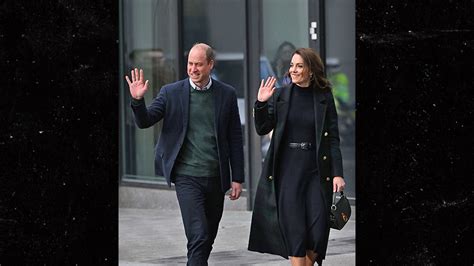 El Príncipe William Y Kate Middleton Sonríen En Su Primera Salida Desde