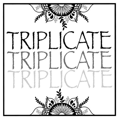 Triplicate Youtube
