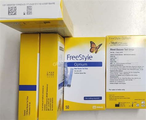 Free Style Optium 100 Strips At ₹ 540 Piece In Mumbai Id 2850833202533