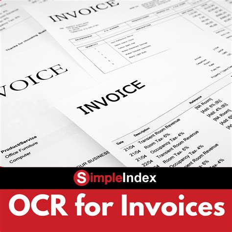 SimpleIndex OCR Invoice Processing SimpleIndex