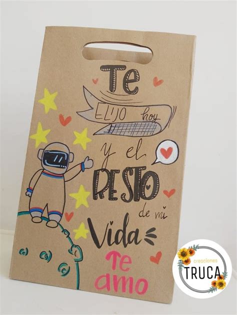 Bolsas De Papel Marcadas Truca Carpetas Decoradas Bolsas De Regalo