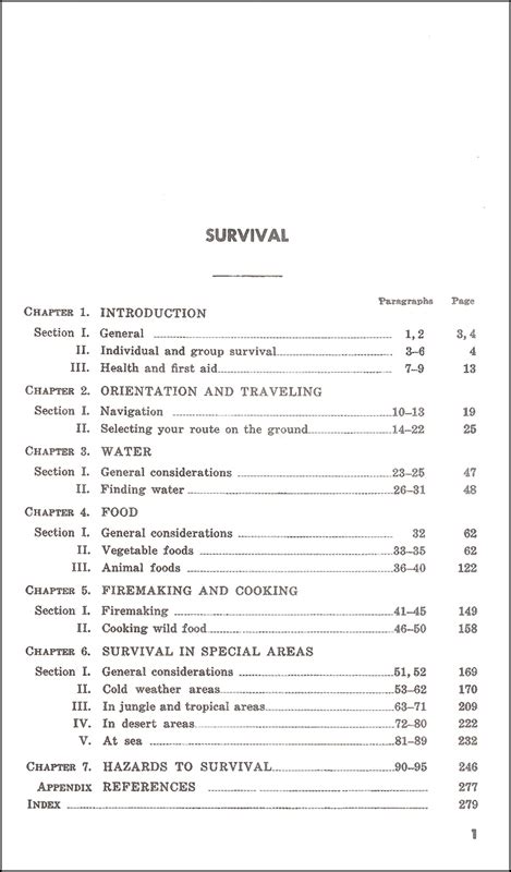 Survival Handbook Official Us Army Guide Dover Publications