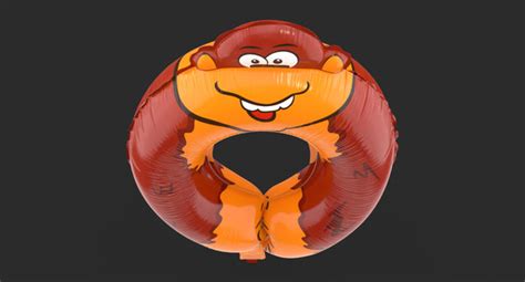 Balloon Number Zero 3D Model TurboSquid 1306149