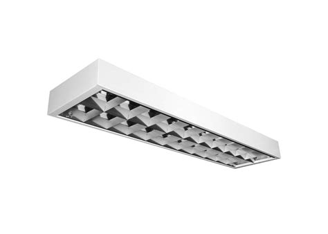 โคมติดลอยตะแกรงถี่อลูมิเนียมนอก 2x36w 30x120 Cm Pk Light