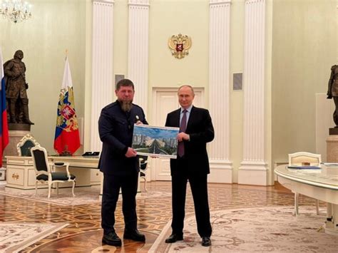 Кадыров встретился с Путиным ИА Чечня Сегодня