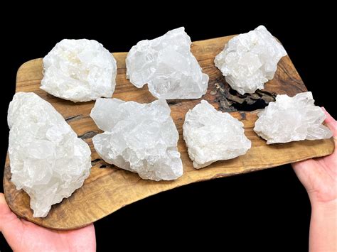 LARGE Clear Quartz Cluster, CLEARANCE Quality Clear Quartz Crystals ...