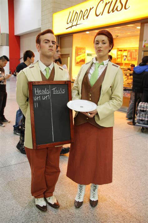 Lutece Twins Cosplay By Lozaurus On Deviantart