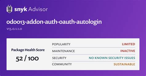 Odoo13 Addon Auth Oauth Autologin Python Package Snyk