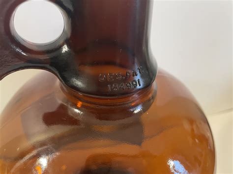1960s One Gallon Amber Glass Root Beer Concentrate Bottle Etsy