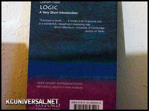 logic a very short introduction by graham priest book reviews