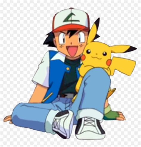 Pokemon Pikachu Ash Ashketchum Anime Freetoedit Hd Png Download