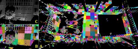 A Lidar Point Cloud Segmented With The Adaptive Voxelization Points