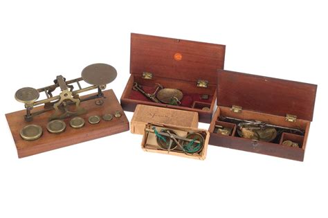 Lot 398 Collection Of Small Scales