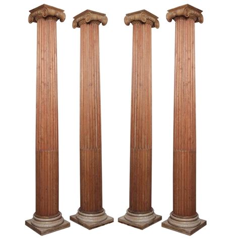 Four By Neoclassicism Inspired Columns For Sale At 1stdibs