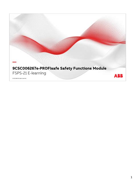 9csc006267e Profisafe Safety Functions Module 11122023 En Pdf