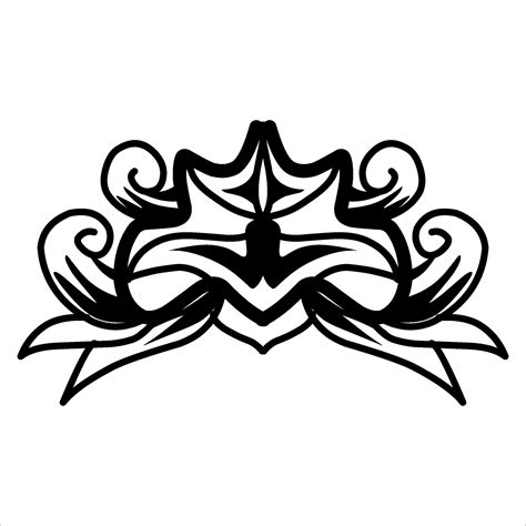 Victorian Scrolls Tattoo