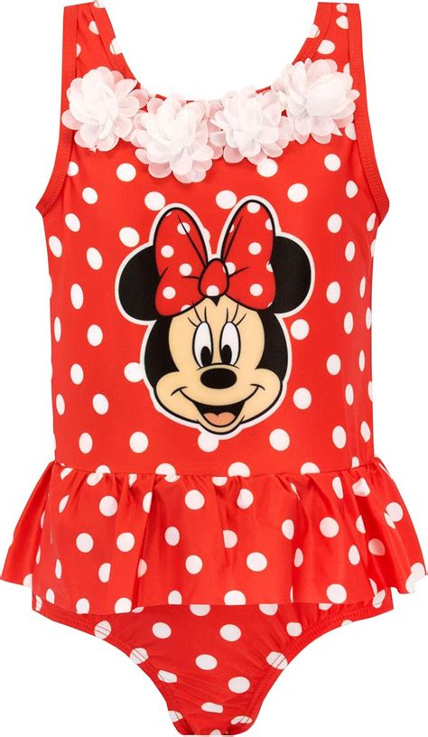 Disney Girls Minnie Mouse Swimsuit Amazonca Clothing And Accessories