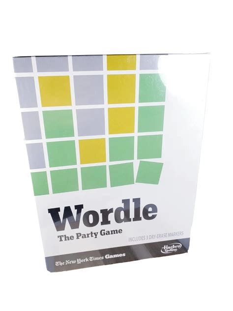 New Wordle The Party Game For 2 4 Players Official Board Game New