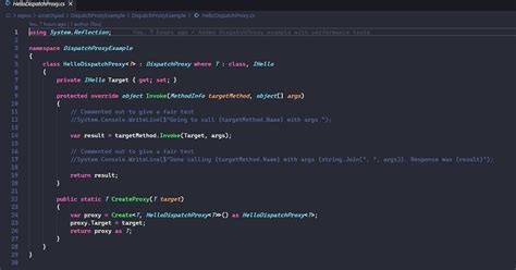 Proxy Any Class By Interface In C With Dispatchproxy