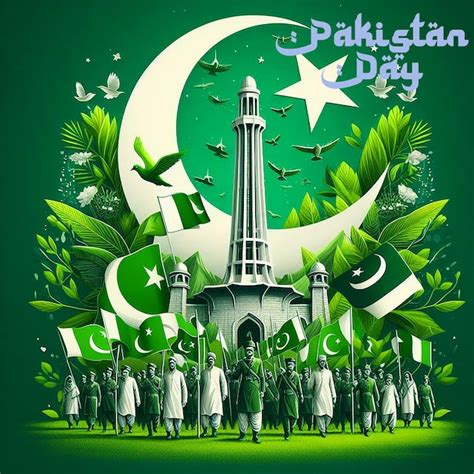 Premium Psd Happy Pakistan Day