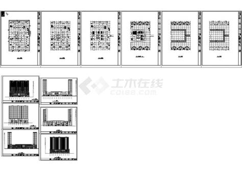商住楼，下边四层框架式大型超市，住宅小区土木在线