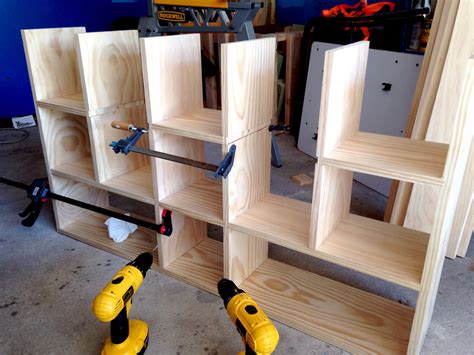 How To Build DIY Cubby Shelves That Mount Simple DIY Storage Tutorial