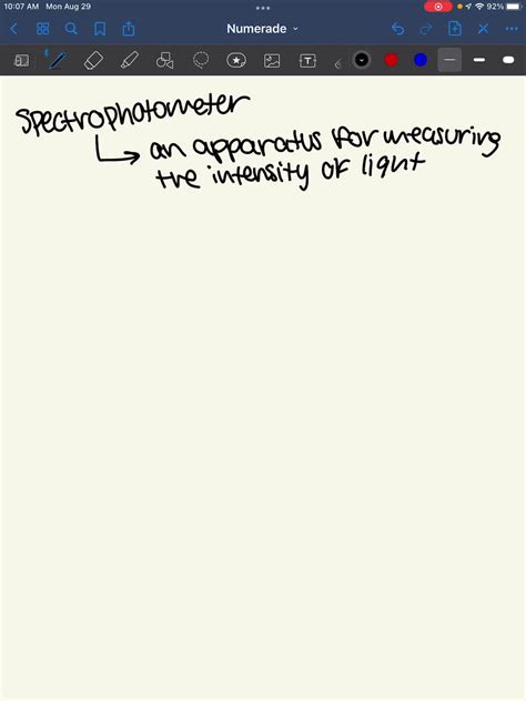 Solved What Are The Sources Of Error In Using Spectrophotometer