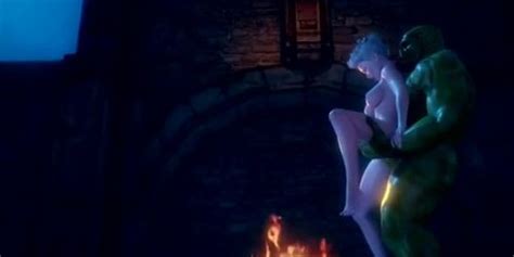 Queen Elf Sex Orc 3d