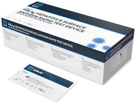 Abon Hbsag Hepatitis B 40 Sneltestapparaat Met Buffer Hbsag Hepatitis
