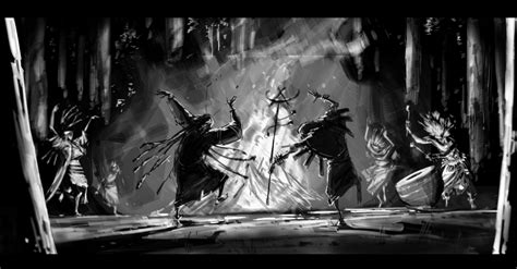 Artstation Storyboard Paneltribal Dance