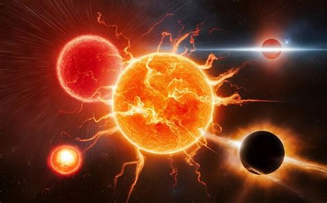 Premium Photo A Supernova Exploring The Culmination Of A Massive Sun