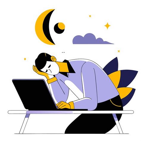 Exhausted Professional Napping Next To Open Laptop After Long Workday