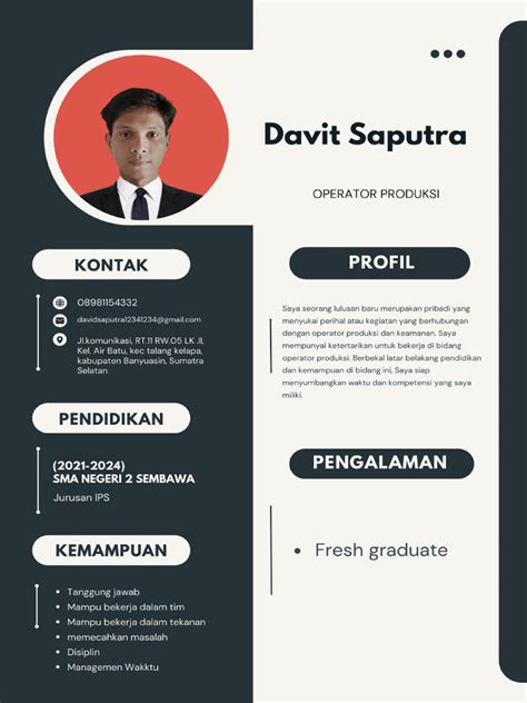 Surat Lamaran Kerja Sebagai Operator Produksi Pdf