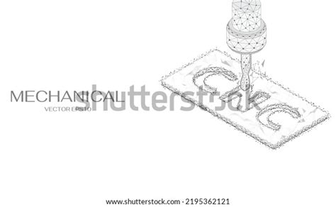 Cnc Grid Plate Over 1 Royalty Free Licensable Stock Vectors And Vector