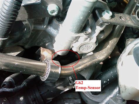 G62-sensor : Kühlmittelanzeige - welches Steuergerät macht was : Audi ...