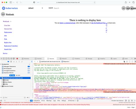Stylesheet Not Loading · Issue 7687 · Kubernetesdashboard · Github