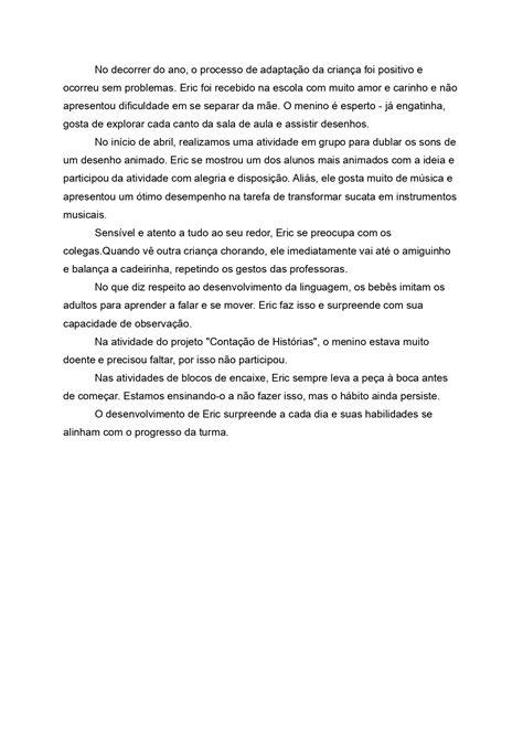 Modelo De Relatório Individual Do Aluno Exemplos E Dicas