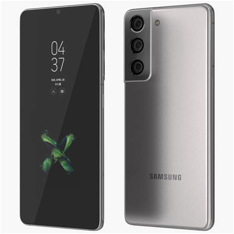 Samsung Galaxy S21 5g Phantom Silver 3d Model 39 3ds Blend C4d