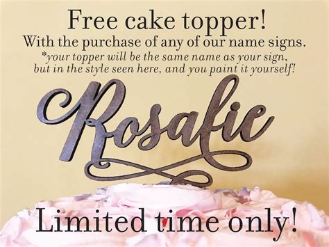 First And Middle Two Name Sign For Nursery Wall Decoration Etsy