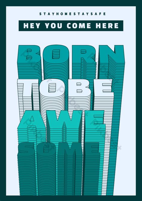 Modern 3d Text Three Dimensional Paging Effect Psd Free Download