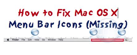 Fix Mac Menu Bar Icons Missing