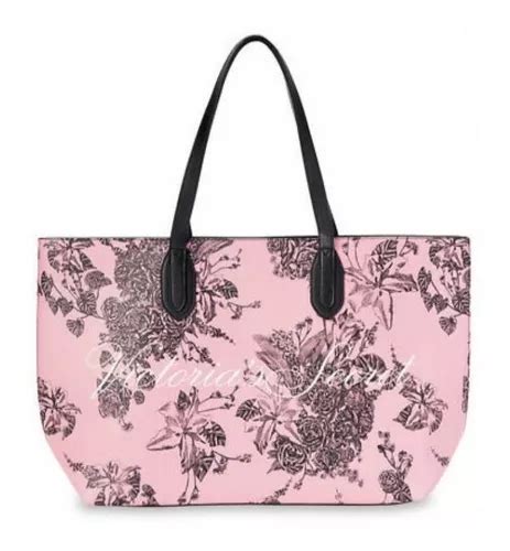 Bolsa Victoria S Secret Grande Estampada De Ombro Original